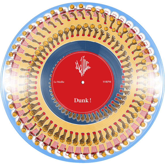 Le Maille - Slipmats ⋆ Discomaton ⋆ Vinyl engraving